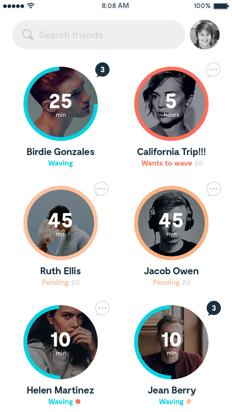 Wave - Private Location App. Locate your contacts real-time in a ...