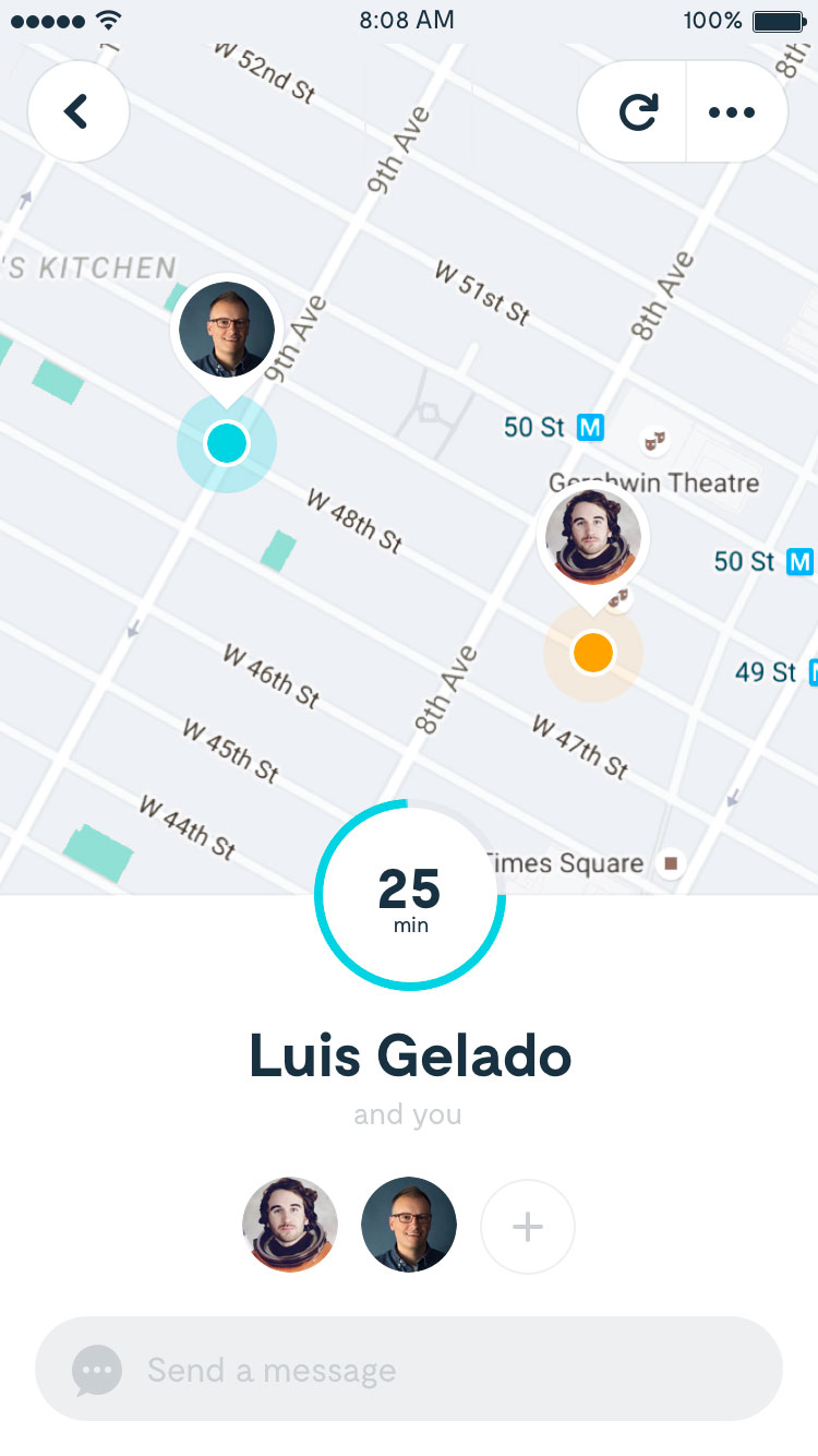 Wave - Private Location App. Locate your contacts real-time in a ...